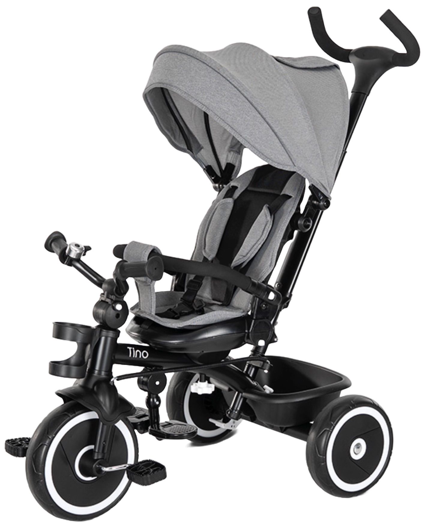 Триколка с ротация Lorelli - Tino, Grey | Добра цена | Ozone.bg