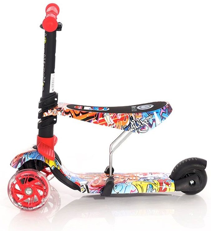 Тротинетка Lorelli - Smart, Graffiti | Отлична цена | Ozone.bg