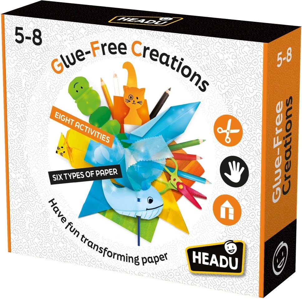Творчески комплект Headu - Забавни творения от хартия | Отлична цена | Ozone.bg