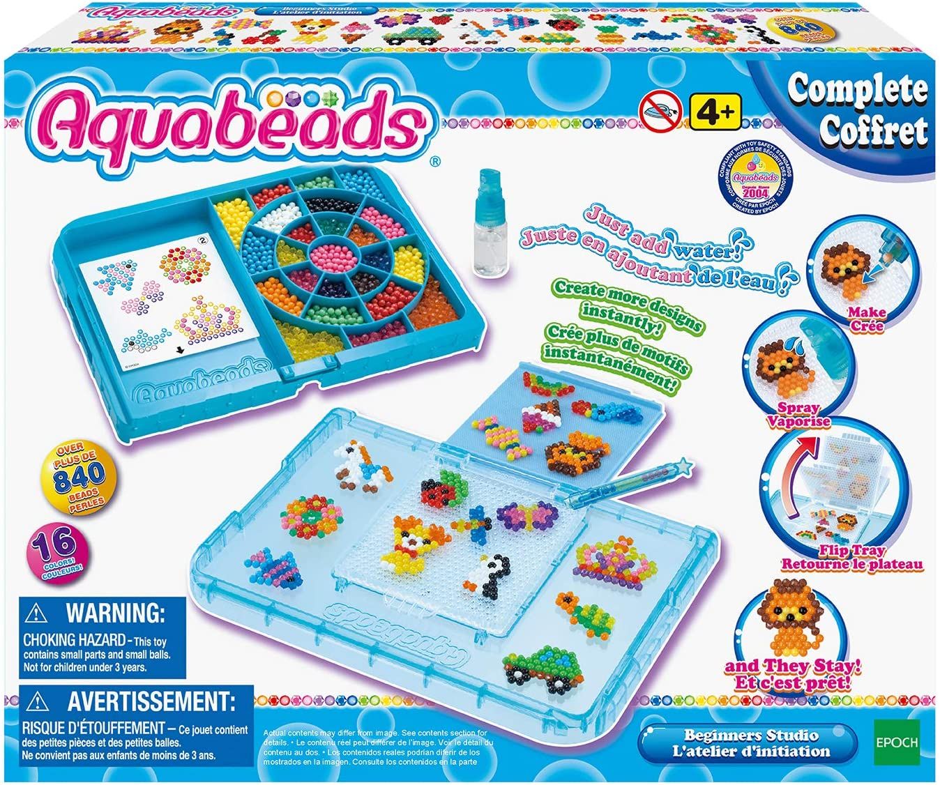 Tворчески компплект с водни мъниста Aquabeads - Beginners Studio | Отлична цена | Ozone.bg