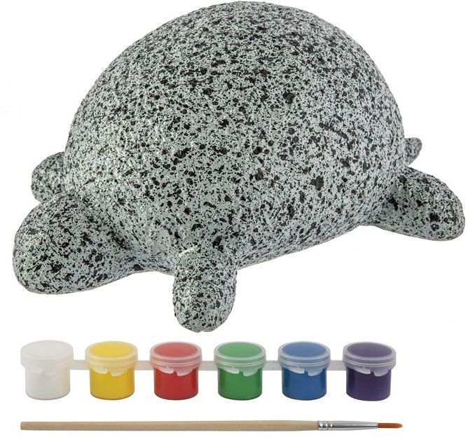 Творчески комплект за рисуване върху камъни Grafix Creative - Костенурка | Ozone.bg