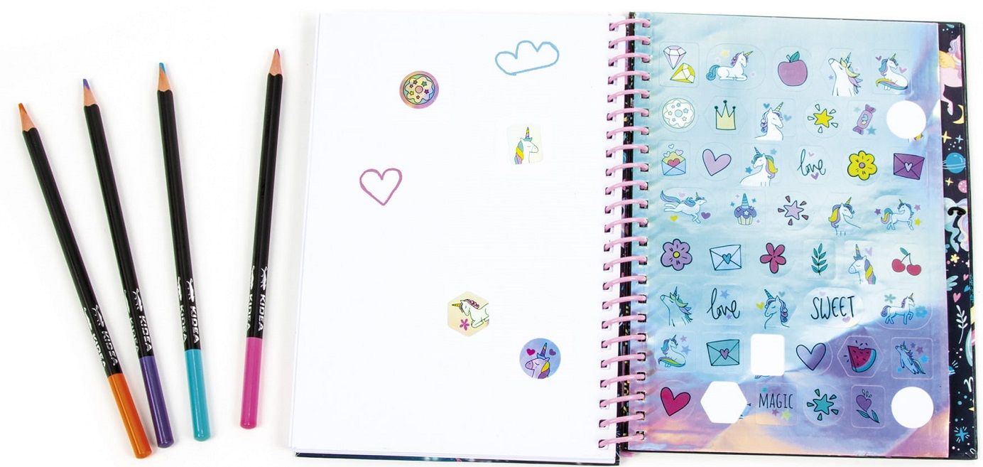 Творчески тефтер Derform Unicorn 13 | Ozone.bg