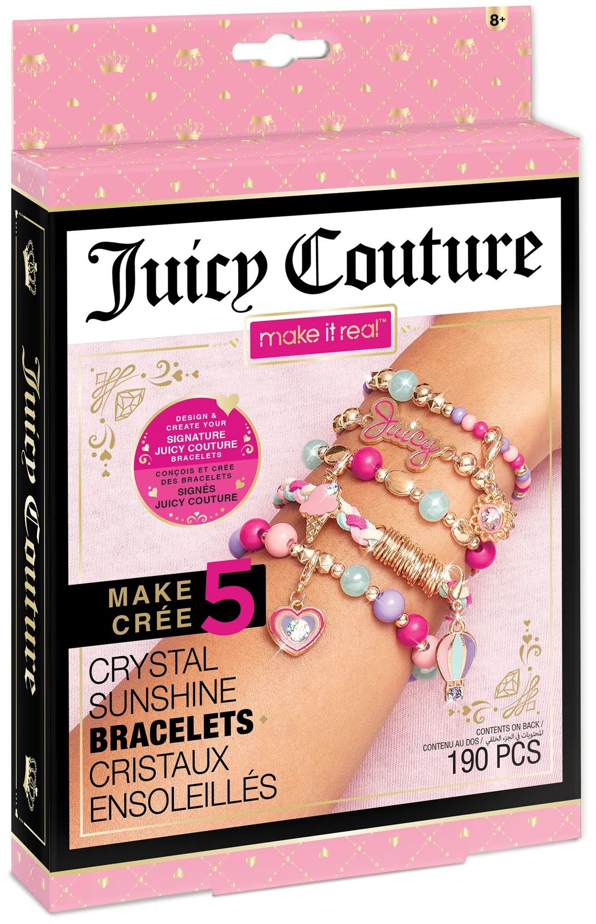 Творчески комплект Make it Real - Juicy Couture, слънчеви гривни ...