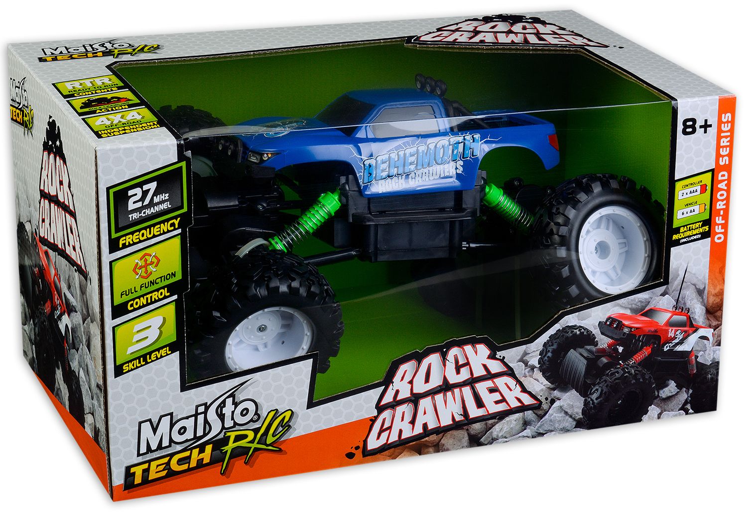 Радиоуправляем джип Maisto Tech - Rock Crawler, син | Отлична цена ...