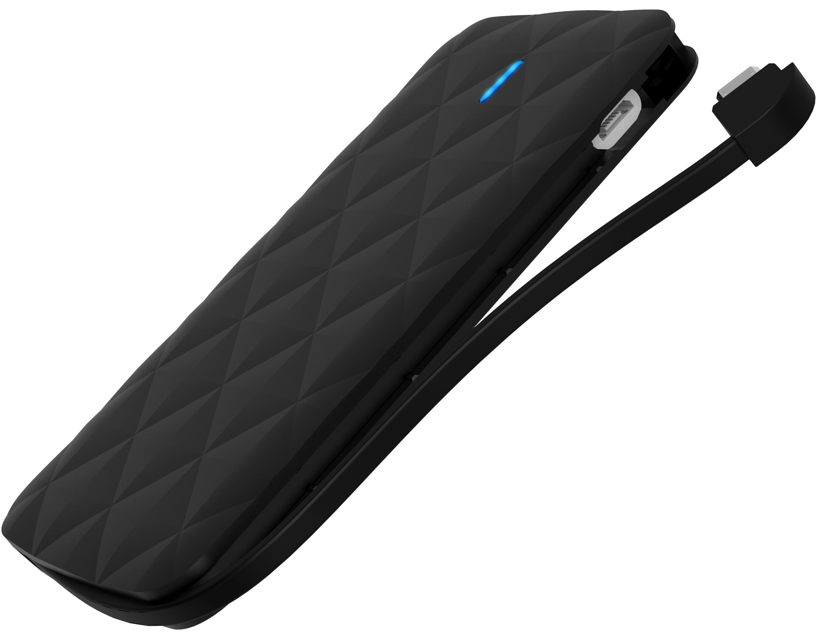 Портативна батерия iWalk - Duo M, 3000 mAh Lightning, черна | Ozone.bg