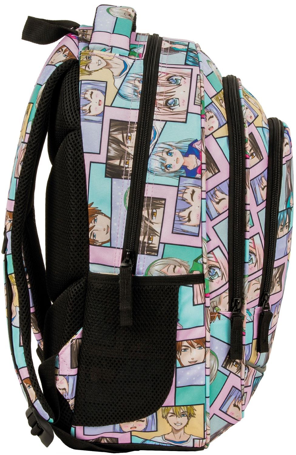 Ученическа раница Back Up 5 X - Manga, с 3 отделения | Ozone.bg