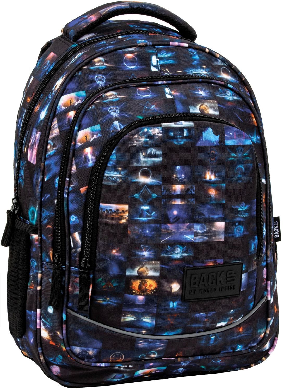 Ученическа раница Back Up 5 X - Screens, с 3 отделения | Ozone.bg