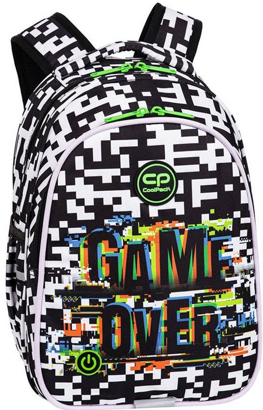 Ученическа светеща LED раница Cool Pack Jimmy - Game Over | Ozone.bg