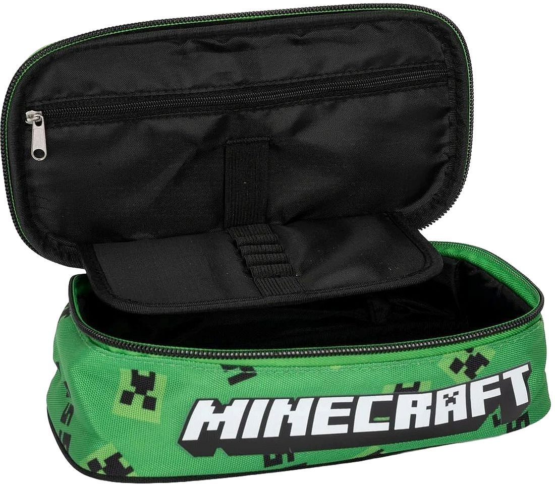 Ученически овален несесер Minecraft Pixel - 1 цип | Ozone.bg