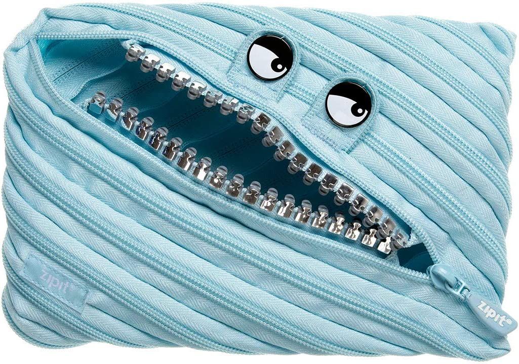 Ученически несесер Zipit - Grillz, голям, светлосин | Ozone.bg