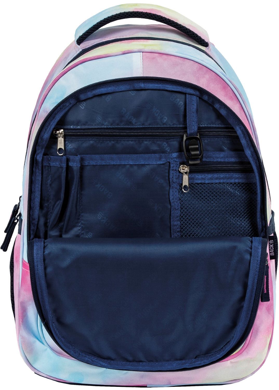 Ученическа раница Back Up 5 X - Cotton Candy, с 3 отделения | Ozone.bg