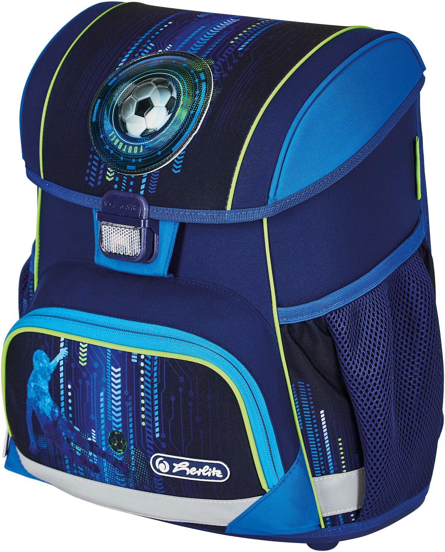 Ученическа анатомична раница Herlitz Loop - Soccer | Ozone.bg