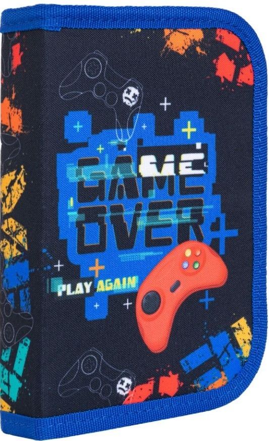 Ученически несесер Colorino Clipper - Game Over, 2 крила | Ozone.bg