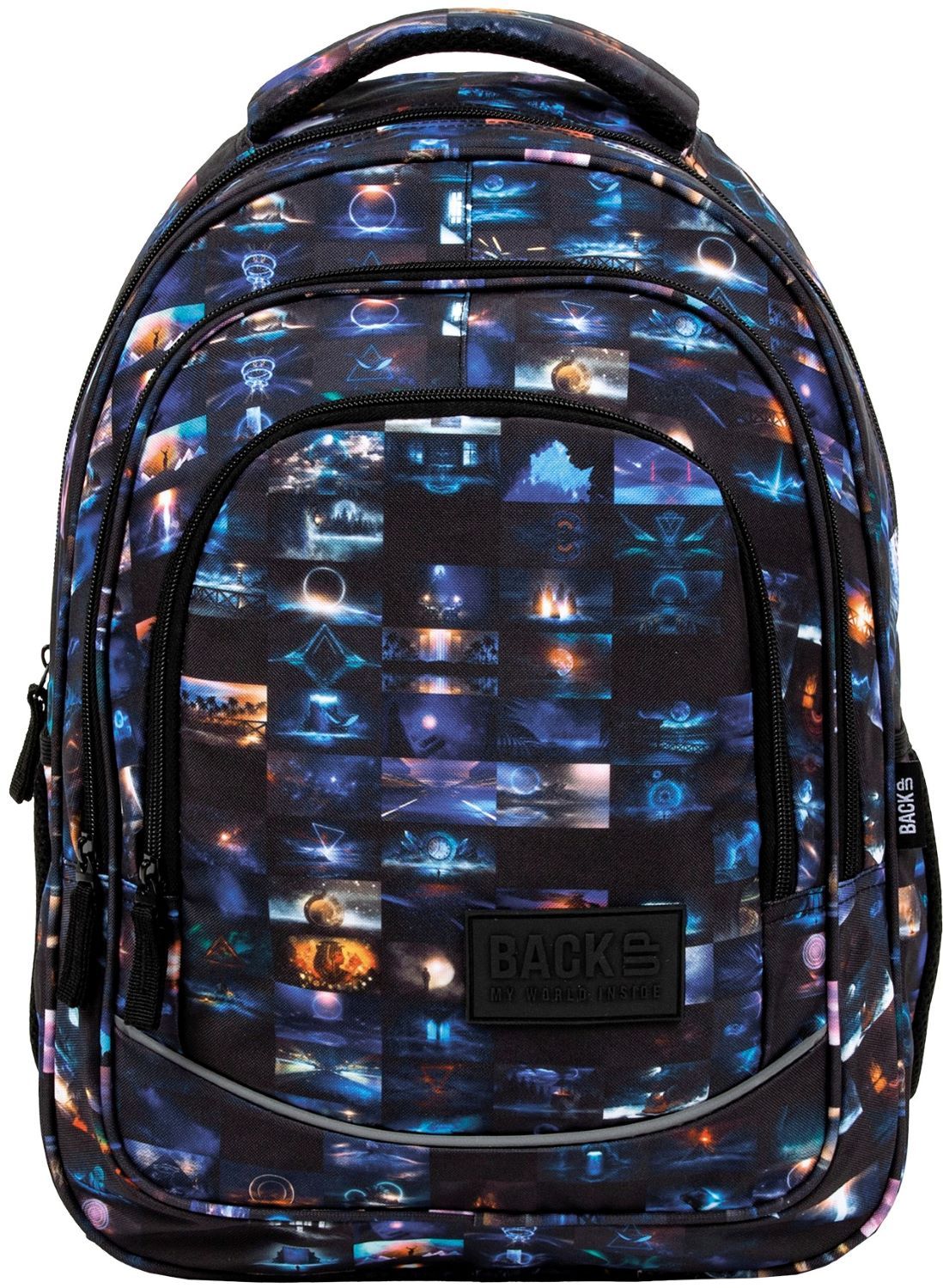 Ученическа раница Back Up 5 X - Screens, с 3 отделения | Ozone.bg