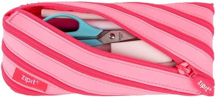 Ученически несесер Zipit - Candy Strawberry, среден, розов | Ozone.bg