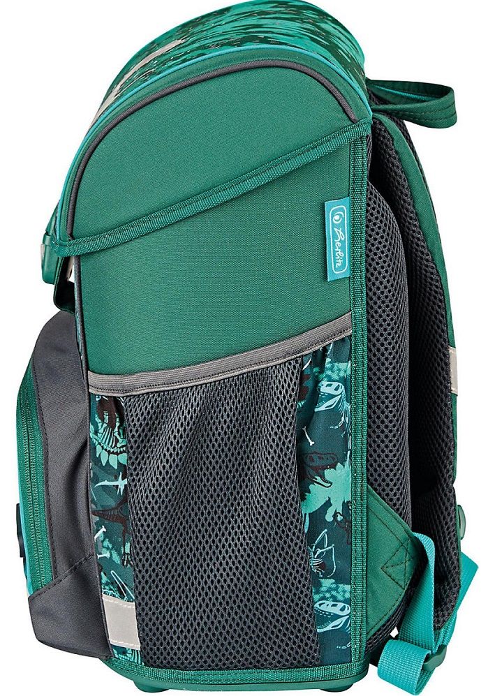 Ученическа анатомична раница Herlitz Loop - Green Rex | Ozone.bg