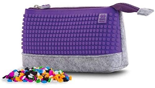 Ученически несесер Pixie Crew PXA01 - лилав/сив | Ozone.bg