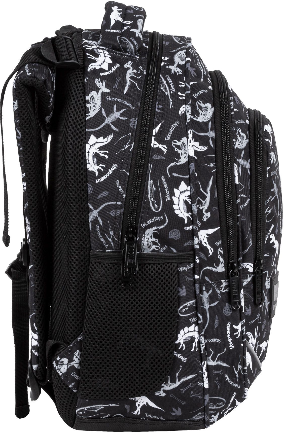 Ученическа раница Derform BackUp - Black dinosaurs | Ozone.bg