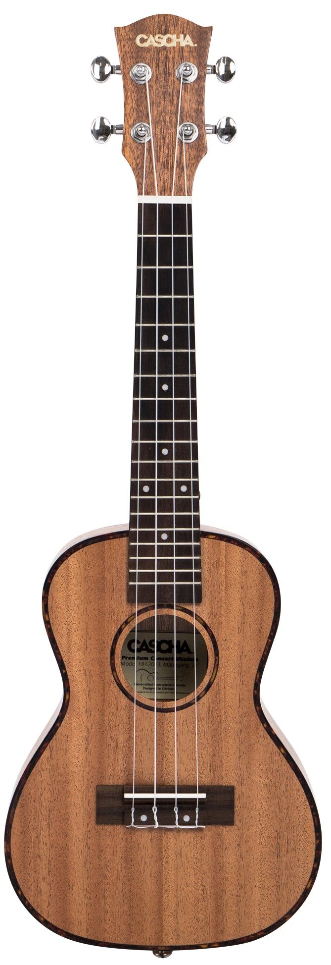 Концерт укулеле Cascha - HH 2035 Premium Mahogany, кафяво | Ozone.bg