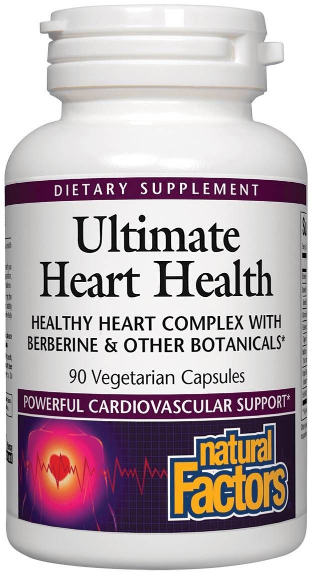 Ultimate Heart Health, 90 веге капсули, Natural Factors | Ozone.bg