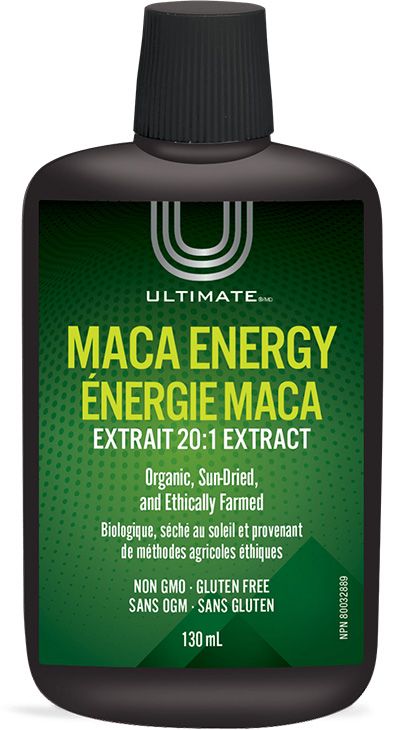 Ultimate Maca Energy Extract 20:1, 130 ml, Natural Factors | Ozone.bg