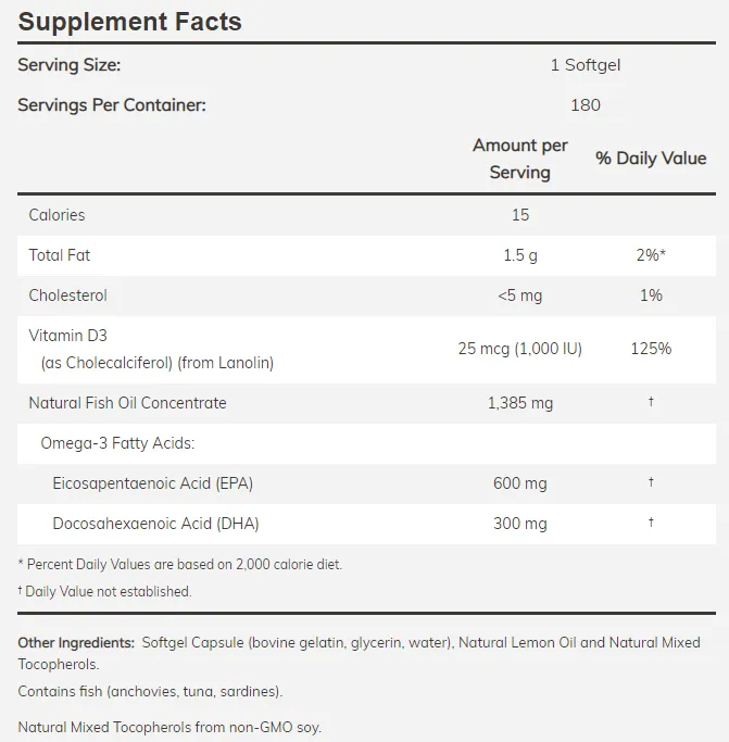 Ultra Omega 3-D, 90 капсули, Now | Ozone.bg