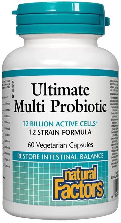Ultimate Multi Probiotic, 60 капсули, Natural Factors | Ozone.bg