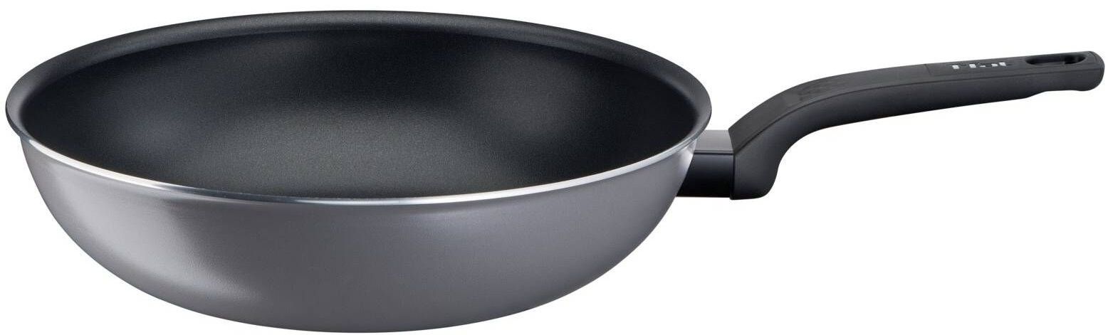 Уок тиган Tefal - Easy Plus B5691953, 28 cm, черен | Ozone.bg