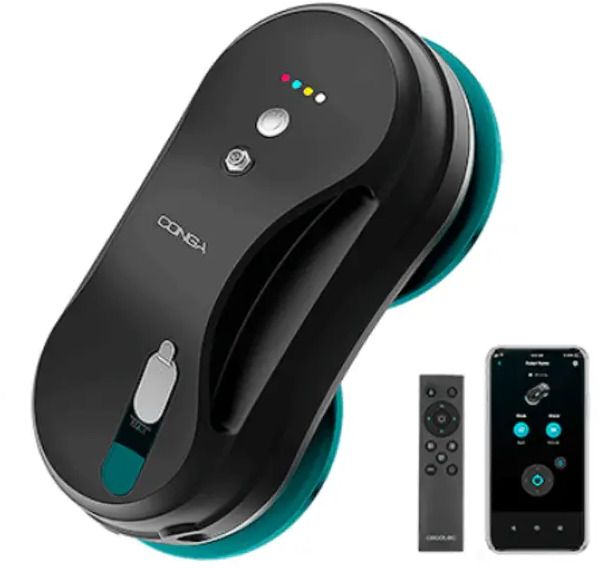Уред за почистване на прозорци Cecotec - Conga WinDroid 880, 0.5 l ...