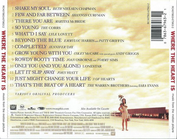 Various Artists - Where The Heart Is OST (CD) Отлична цена | Ozone.bg