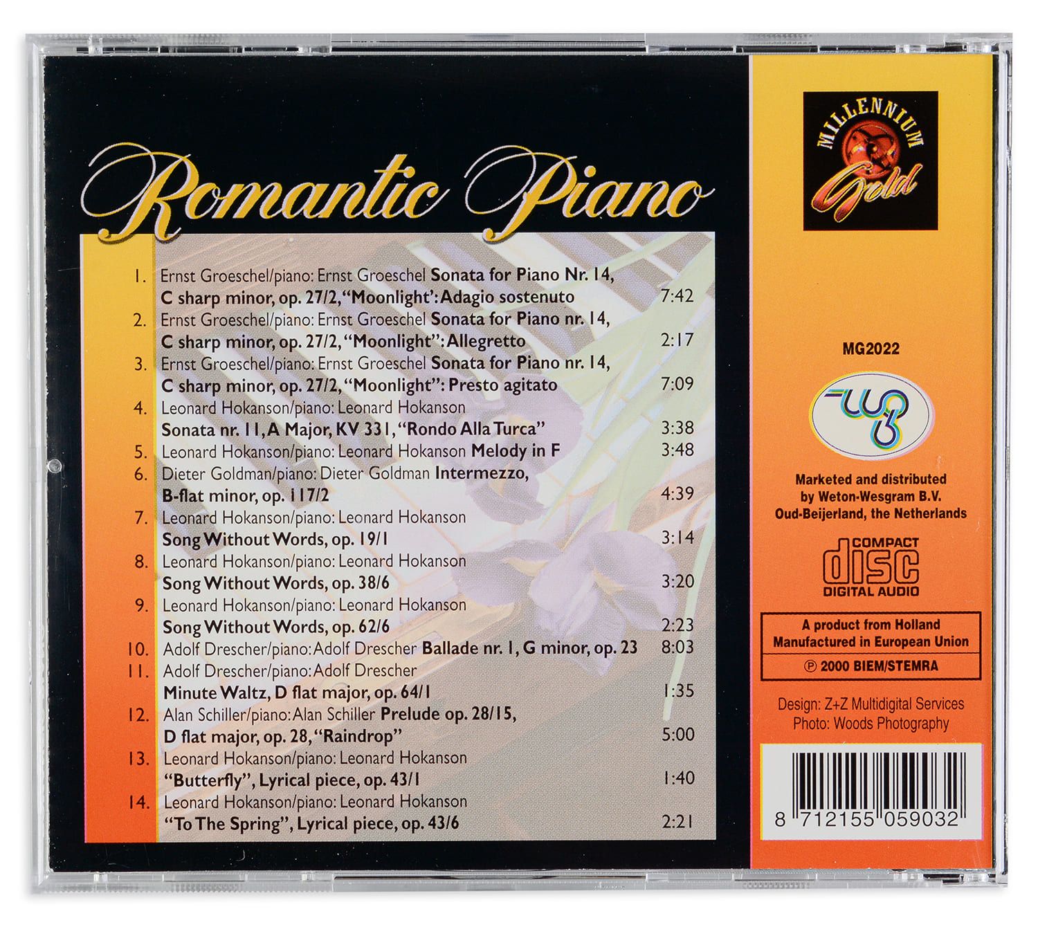 Various Artists - Romantic Piano (CD) Отлична цена | Ozone.bg