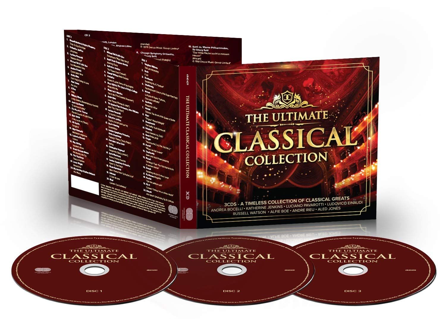 Various Artists - The Ultimate Classical Collection (3 CD) Отлична цена ...