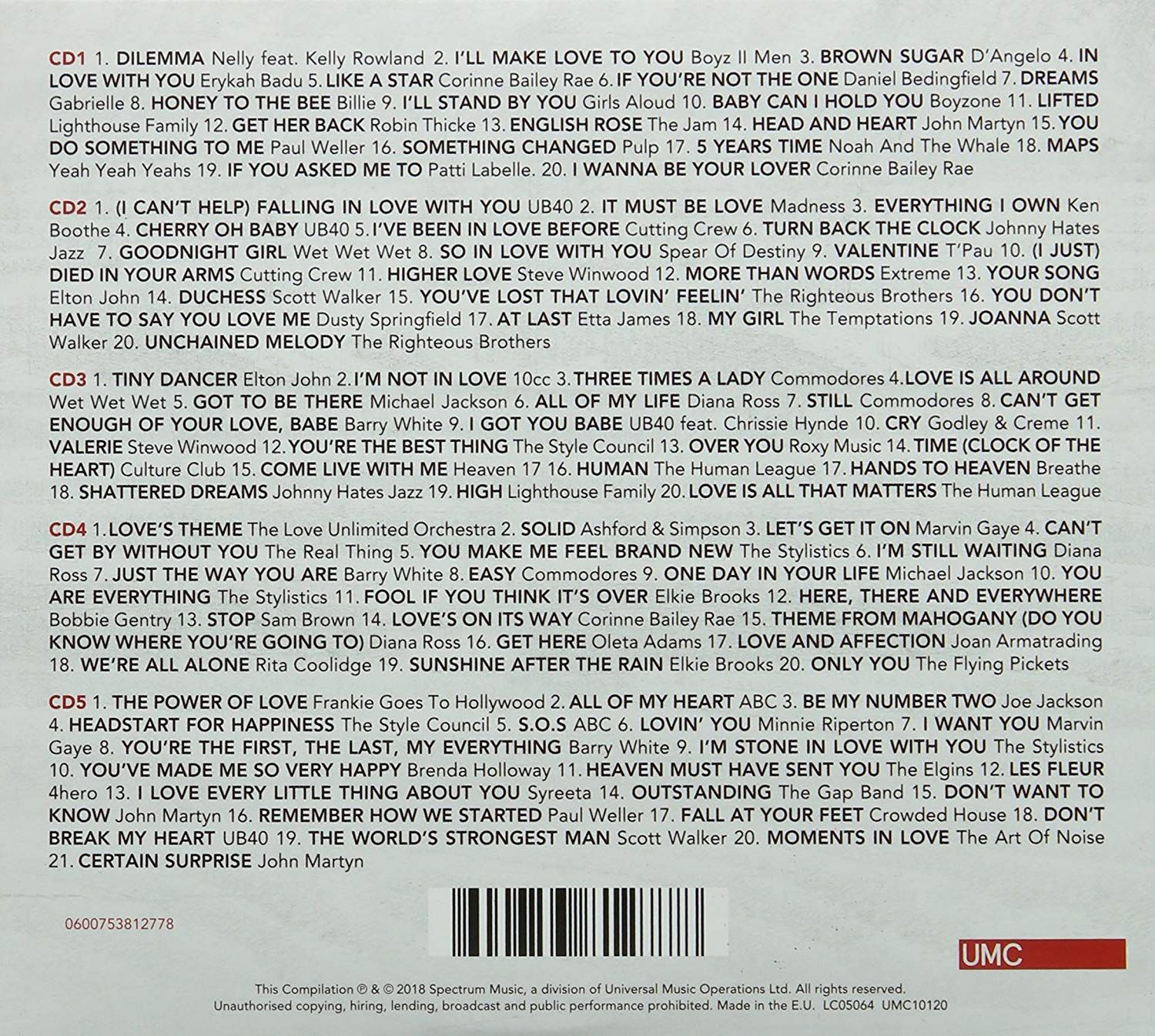 Various Artists - 101 Love Songs (CD Box) Отлична цена | Ozone.bg