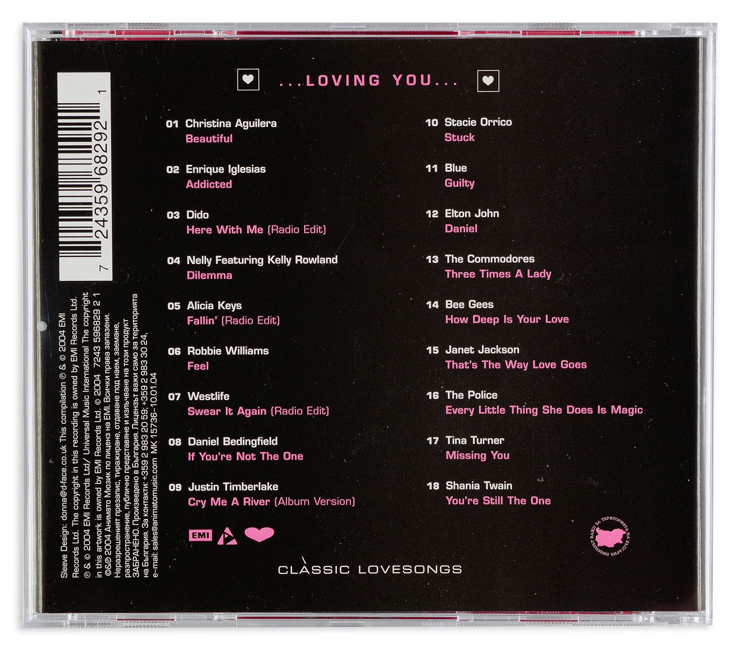 Various Artists - Loving You (CD) Отлична цена | Ozone.bg