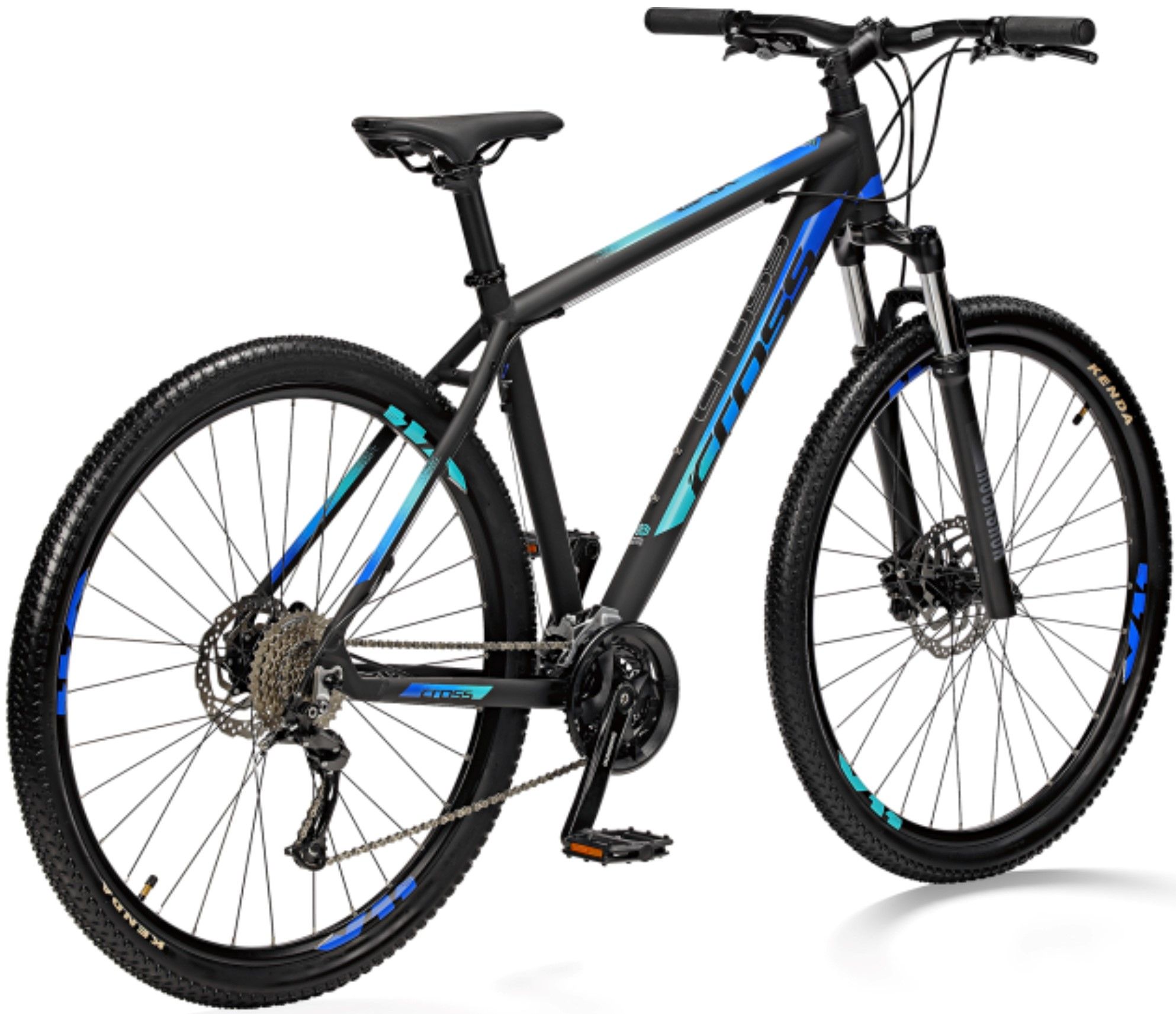 Велосипед със скорости Cross - GRX 9, 29'' , черен/син | Ozone.bg