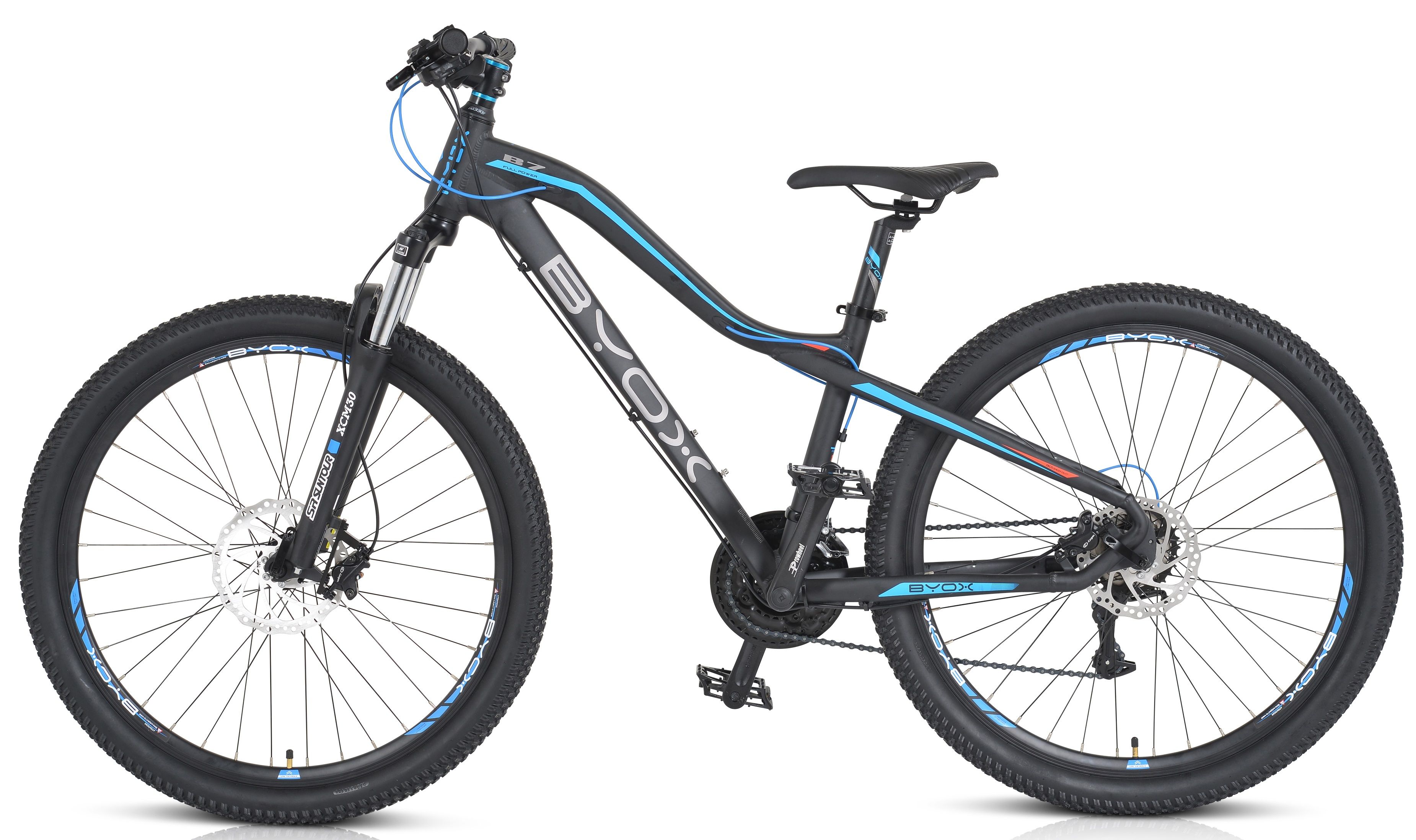 Велосипед Byox - Аlloy hdb B7 , 27.5“, син | Отлична цена | Ozone.bg