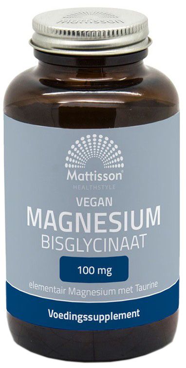 Vegan Magnesium Bisglycinate, 90 таблетки, Mattisson Healthstyle | Ozone.bg