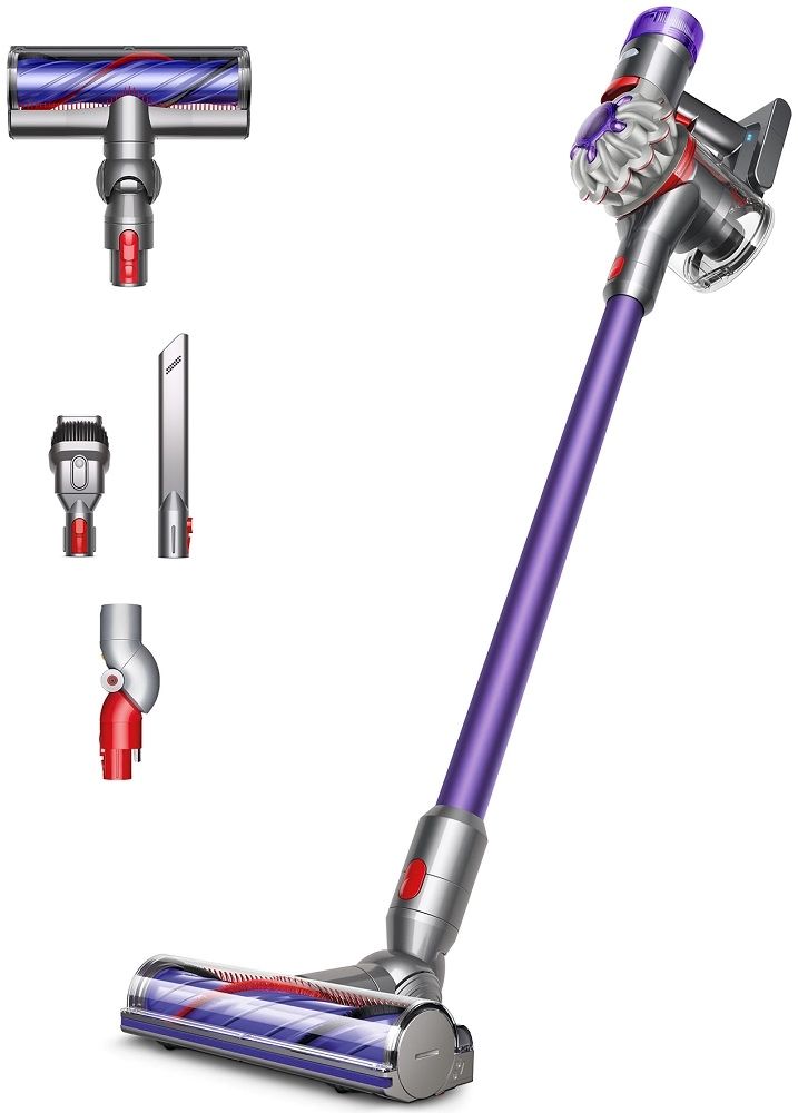 Вертикална прахосмукачка Dyson - V8 Origin SV25, Silver/Purple | Ozone.bg