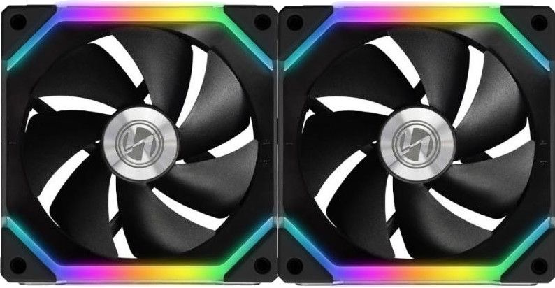Вентилатори Lian-Li - SL 140 Black, 140mm, RGB, 2 броя, контролер | Ozone.bg