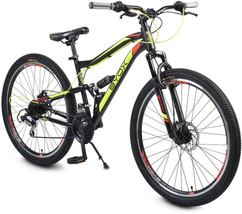 Велосипед със скорости Byox - Steward, 27.5'', черен | Отлична цена ...