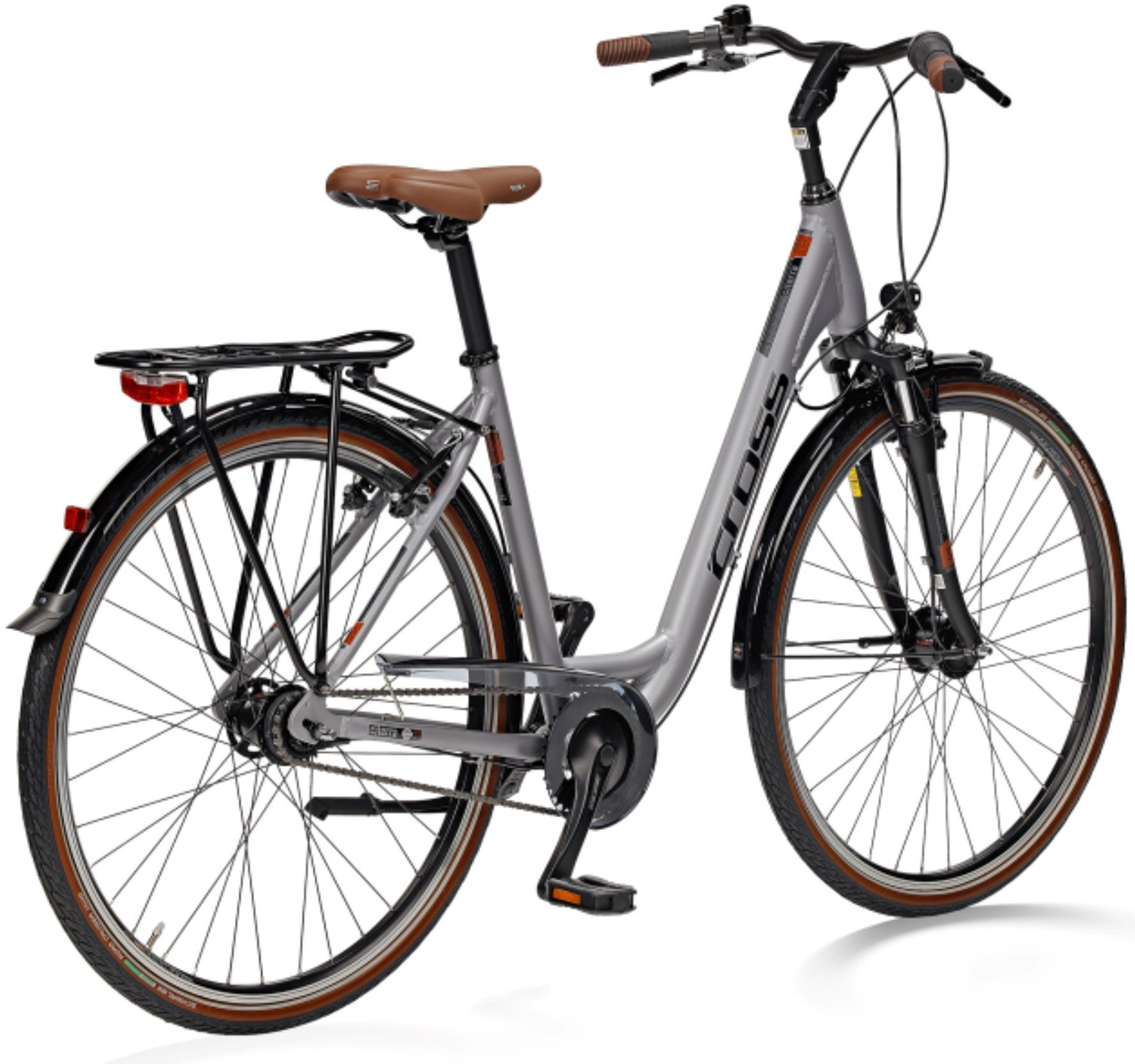 Велосипед Cross - Cierra Low Step, 28'', 430 mm, сив | Ozone.bg