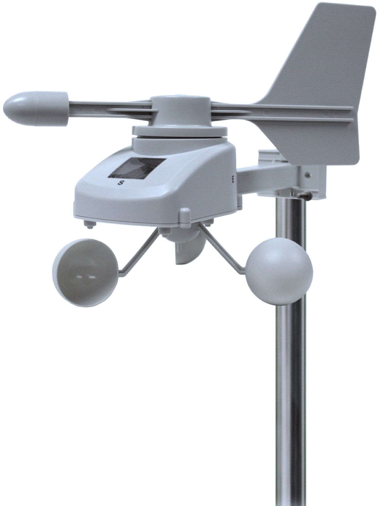 Ветромер със солар TFA - WEATHER HUB, бял | Ozone.bg