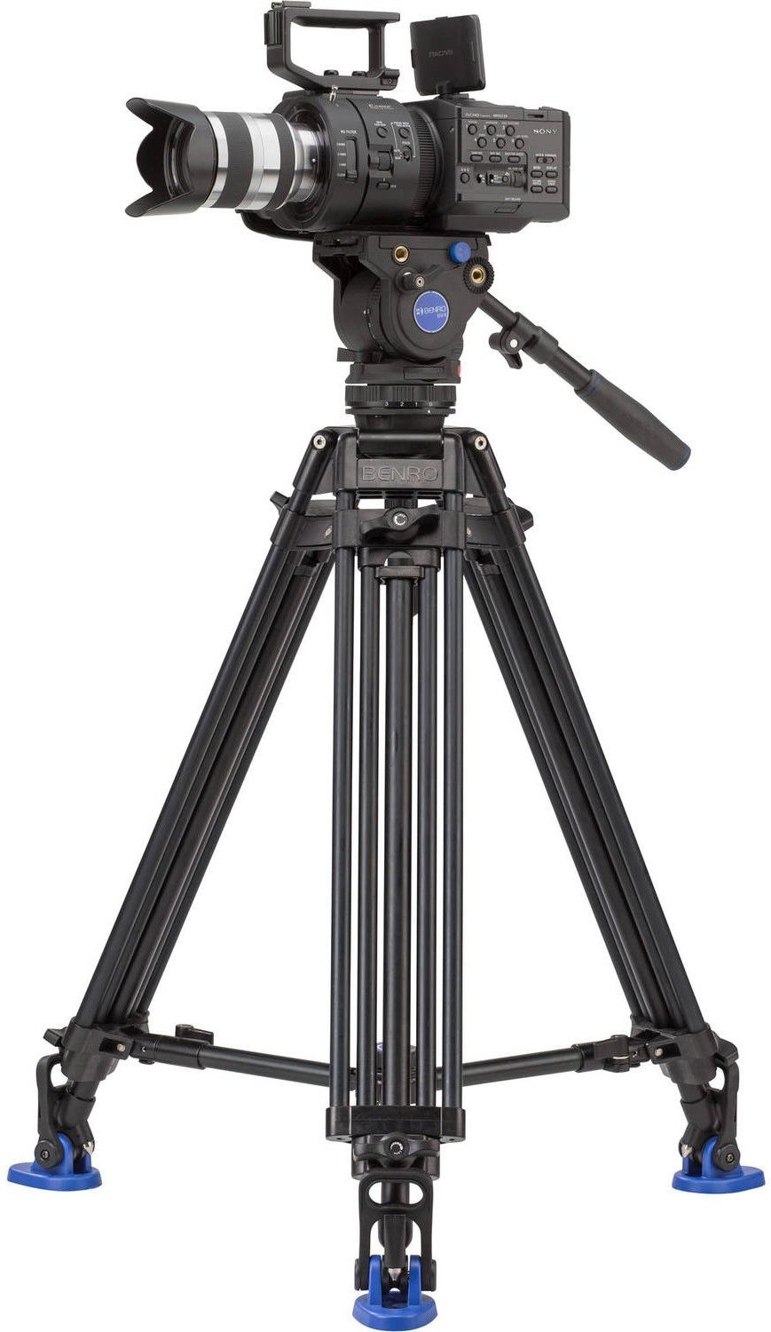 Видео статив Benro - A673TMM Dual Stage AL + BV4 Pro Kit, 80.5-160 cm ...