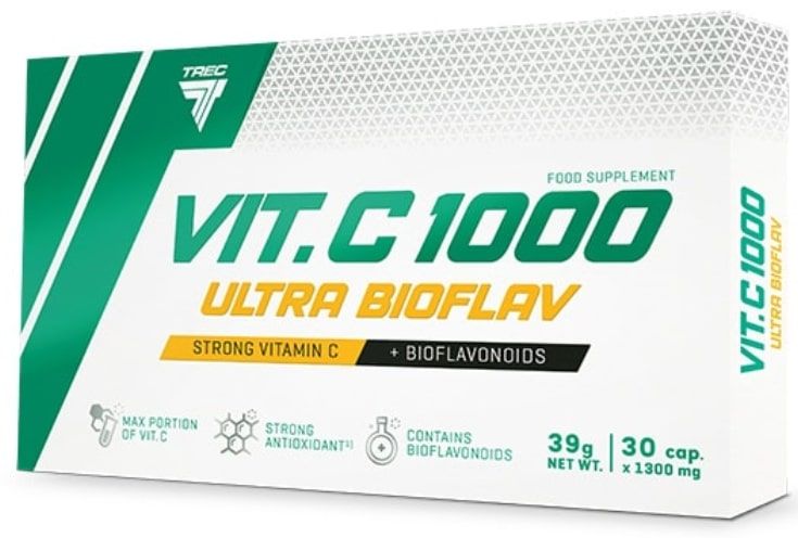 Vit. C 1000 Ultra Bioflav, 30 капсули, Trec Nutrition | Ozone.bg