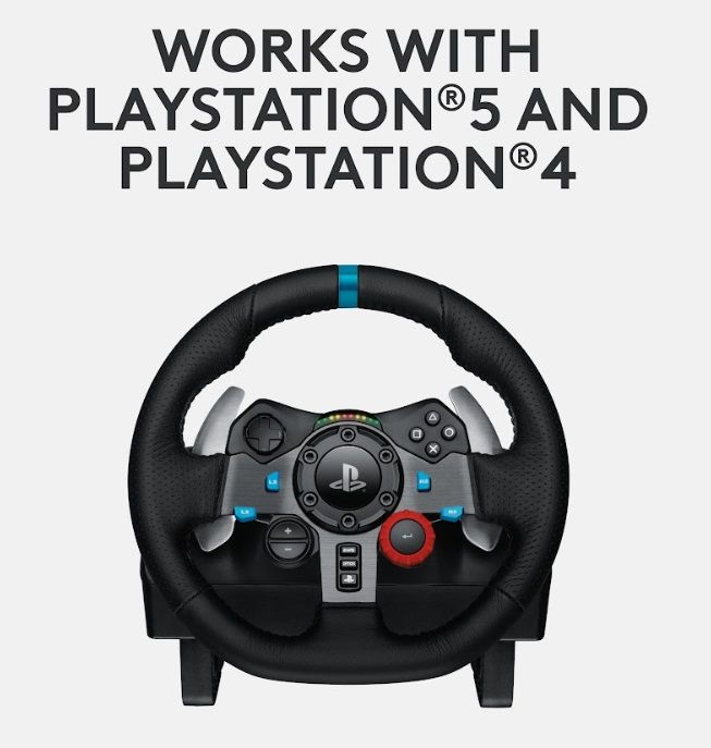 Волан с педали и слушалки Logitech - G29 Driving Force, Astro A10, PS5 ...