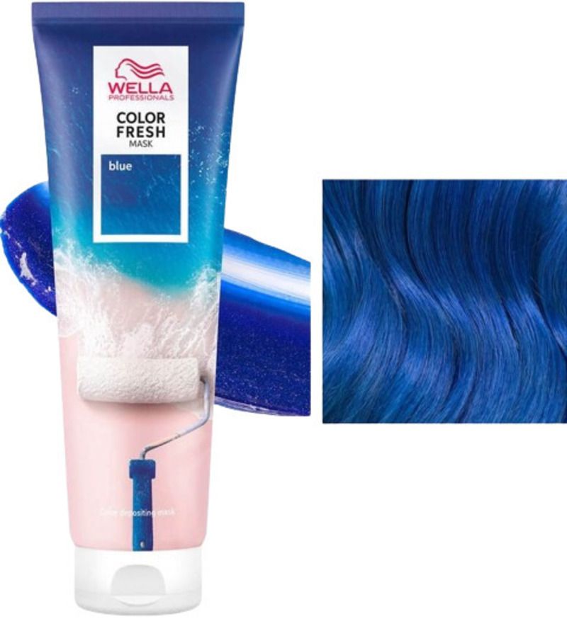 Wella Professionals Color Fresh Оцветяваща маска за коса Blue, 150 ml ...