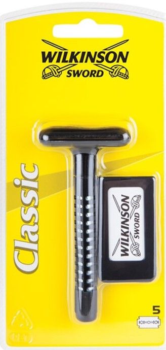 Wilkinson Sword Classic Система за бръснене Double Edge, с 5 резервни ...