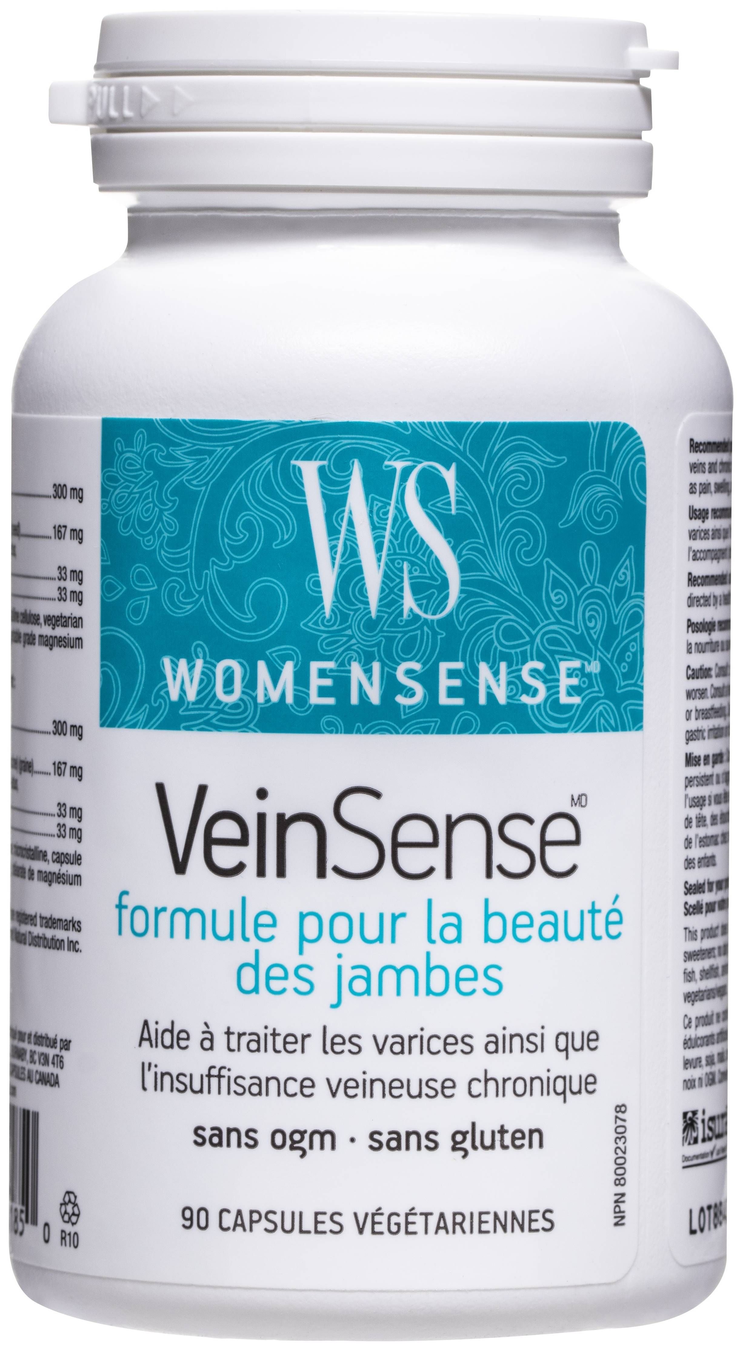 WomenSense VeinSense, 90 веге капсули, Natural Factors | Ozone.bg