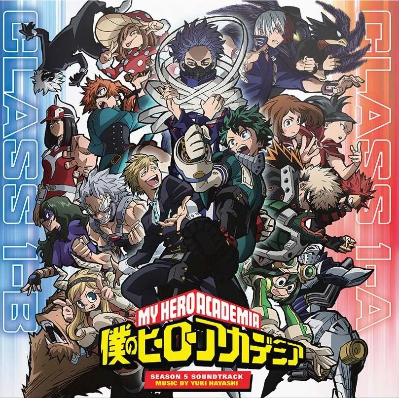 Yuki Hayashi - My Hero Academia: Season 5 Soundtrack (2 Vinyl) Отлична ...