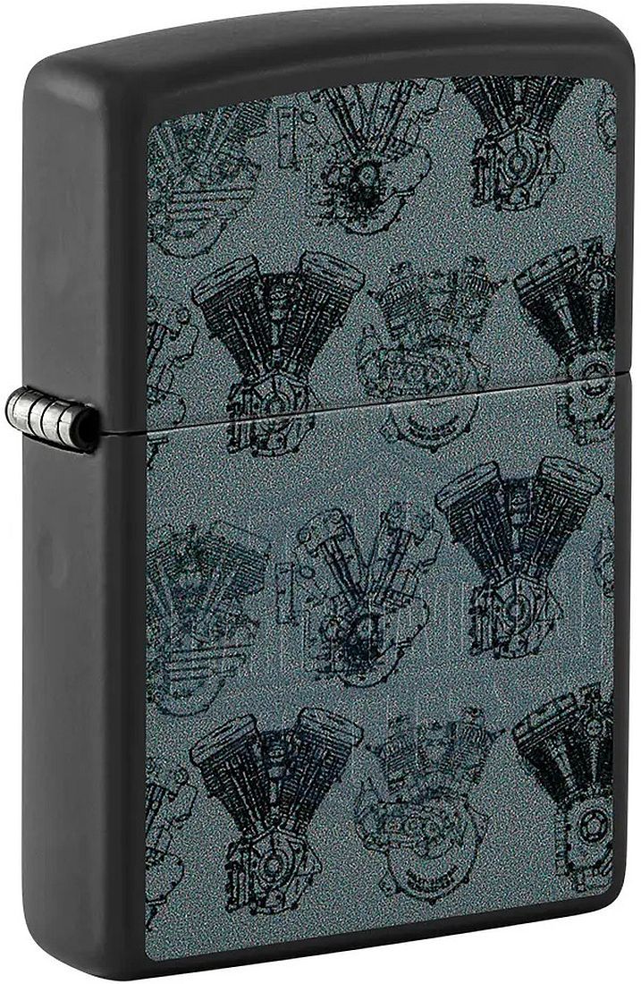 Запалка Zippo Harley-Davidson - Design Black Light Logo | Ozone.bg